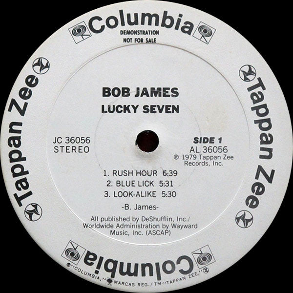 James, Bob - Lucky Seven (promo)(used) – Full Circle Vinyl